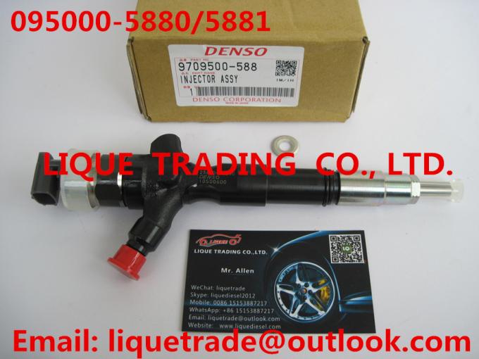 DENSO CR injector 095000-5880,095000-5881, 9709500-588 for TOYOTA 23670 ...
