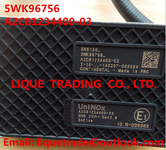 Nox sensor ,Nitrogen-oxygen sensor, UniNOx 5WK96756 , 5WK9 6756 ...