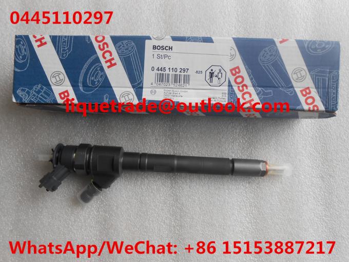 BOSCH Genuine Fuel injector 0445110297 Common Rail injector 0 445 110 297 , 0445 110 297