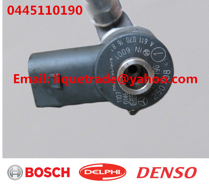 BOSCH Original Common Rail Injector 0445110190 0445110189 for Mercedes ...