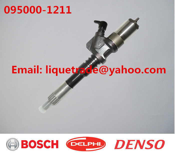 DENSO Genuine & New Common Rail Injector 095000-1211 for Komatsu 6156 ...