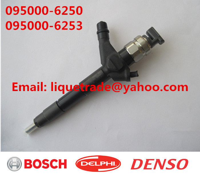DENSO common rail injector 095000-6250 for NISSAN Navara 16600-EB70A ...