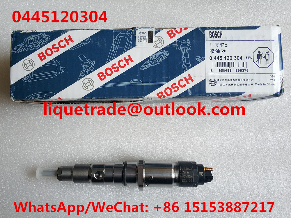BOSCH Common Rail Injector 0445120304 , 0 445 120 304 for ISLE engine ...