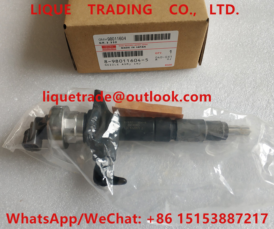 DENSO fuel injector 095000-6980 ISUZU 98011604, 8-98011604-5 ...