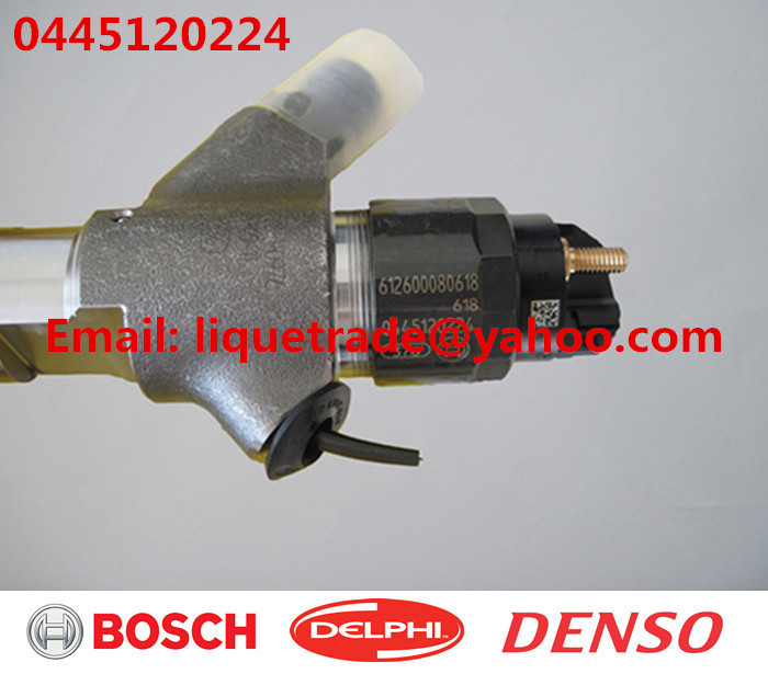 BOSCH common rail injector 0445120224,0445120170 for WEICHAI WP10 ...