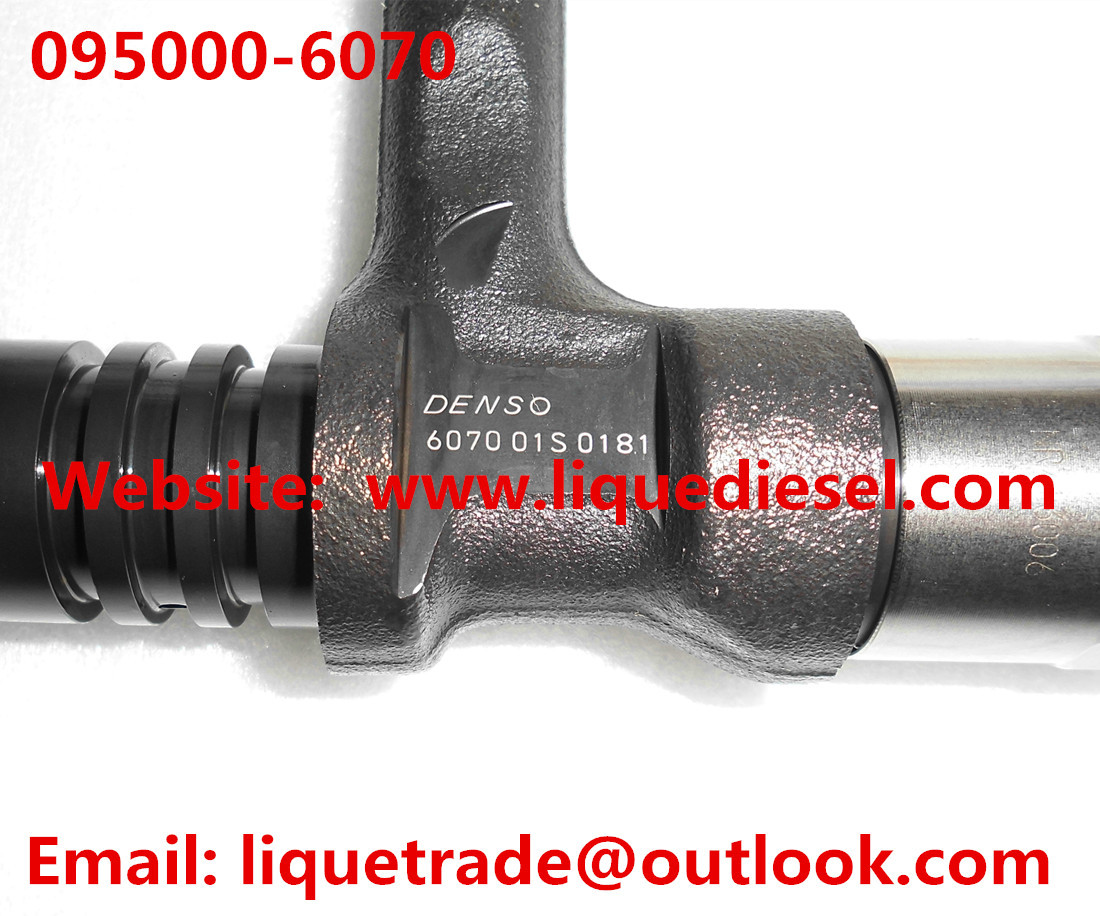 DENSO Genuine common rail injector 095000-6070 for KOMATSU PC400/450-8 ...