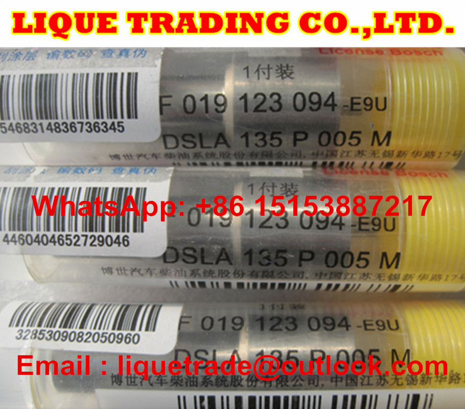 Injector nozzle DSLA135P005M, DSLA 135 P 005 M, DSLA135P005, F 019 123 094, F019123094
