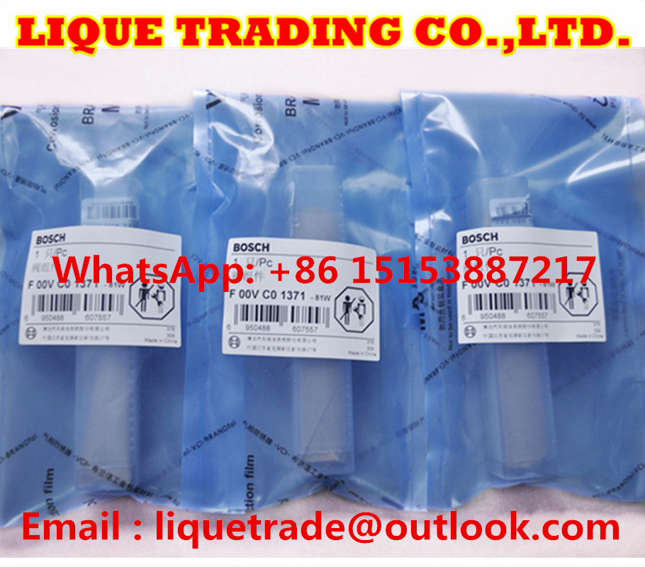 BOSCH original injector valve F00VC01371 , F 00V C01 371,F00V C01 371