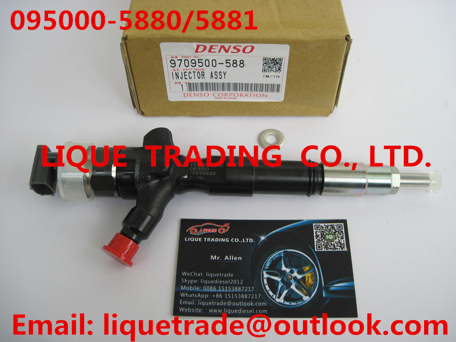 DENSO CR injector 095000-5880,095000-5881, 9709500-588 for TOYOTA 23670 ...