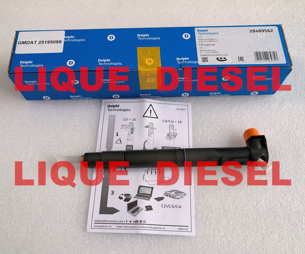 DELPHI fuel injector 28489562 25195088 28264952 25183185 Genuine and NEW