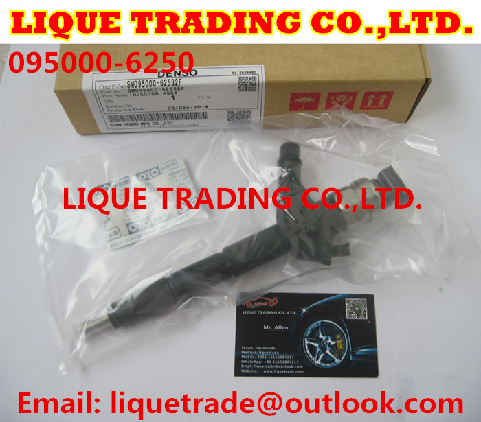 DENSO common rail injector 095000-6250 for NISSAN Navara 16600-EB70A ...