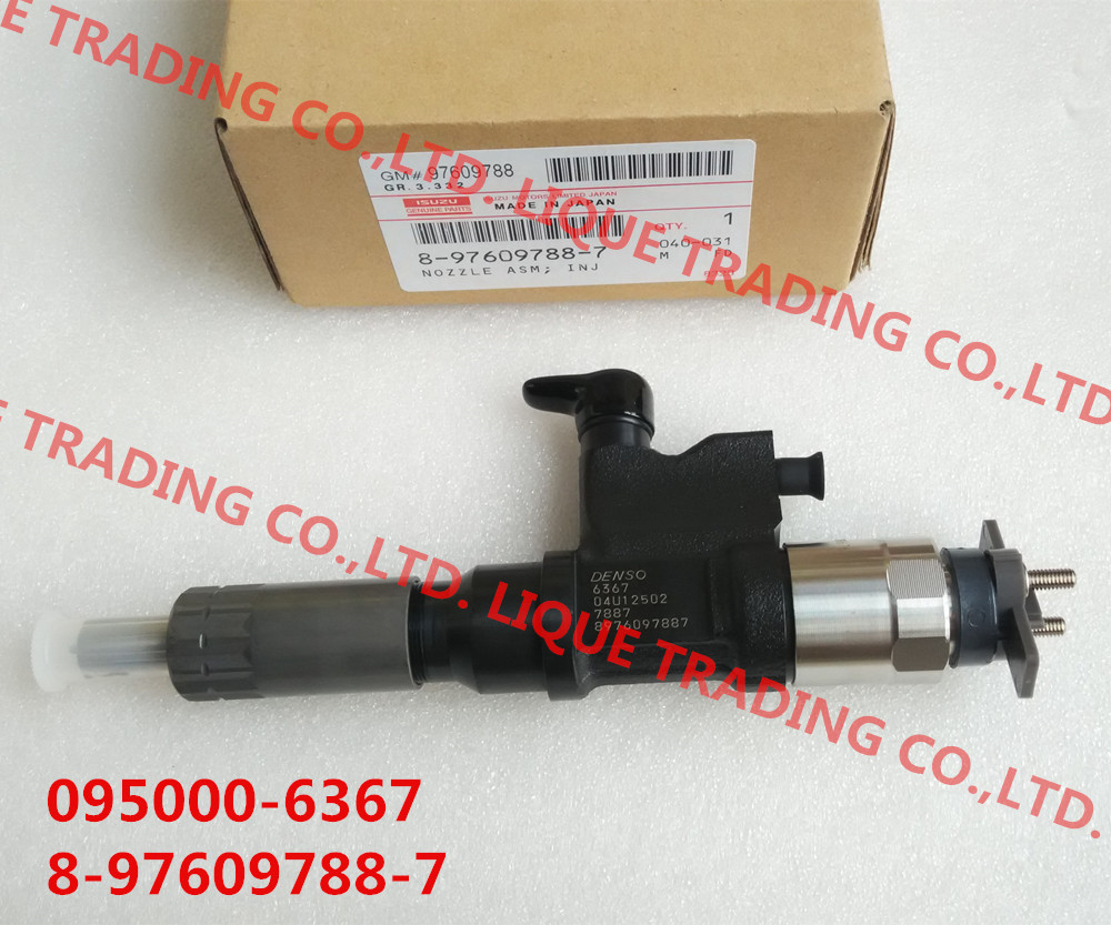 DENSO common rail injector 095000-6367 , 095000-6366 , 095000-636 for 8 ...