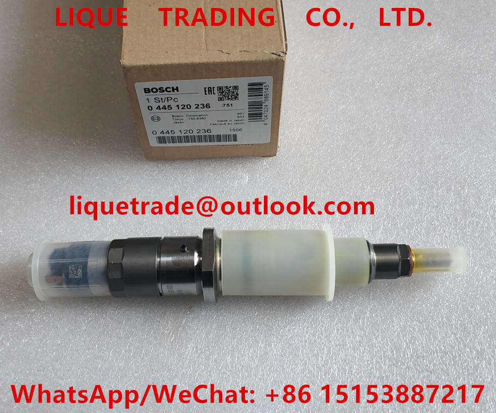 BOSCH Common rail injector 0445120236, 4939061, 4940170 5263308, 6745 ...
