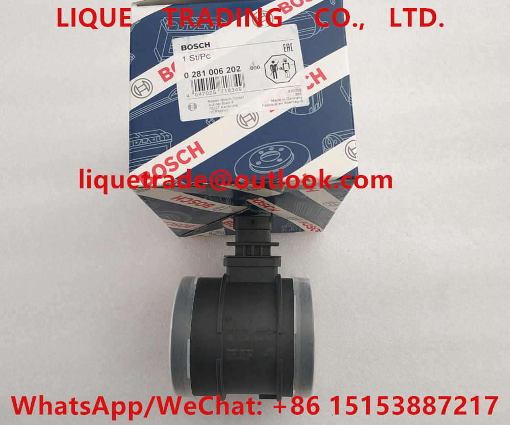 BOSCH MASS AIR FLOW SENSOR 0 281 006 202 , 0281006202 MAF METER 0281 ...