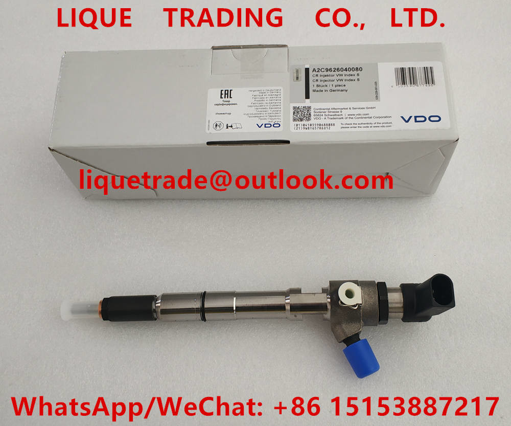 China VDO fuel injector A2C9626040080, 03L130277B , 03L130277S, 03L 130 277 B, 03L 130 277 S ...